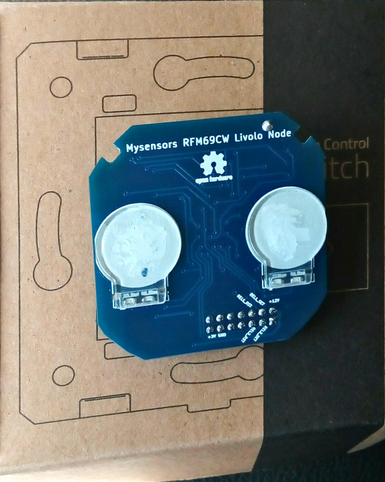 RFM69 Livolo 2 channels 1 way EU switch(VL-C700X-1_Ver_C2) | OpenHardware.io - Enables Open ...